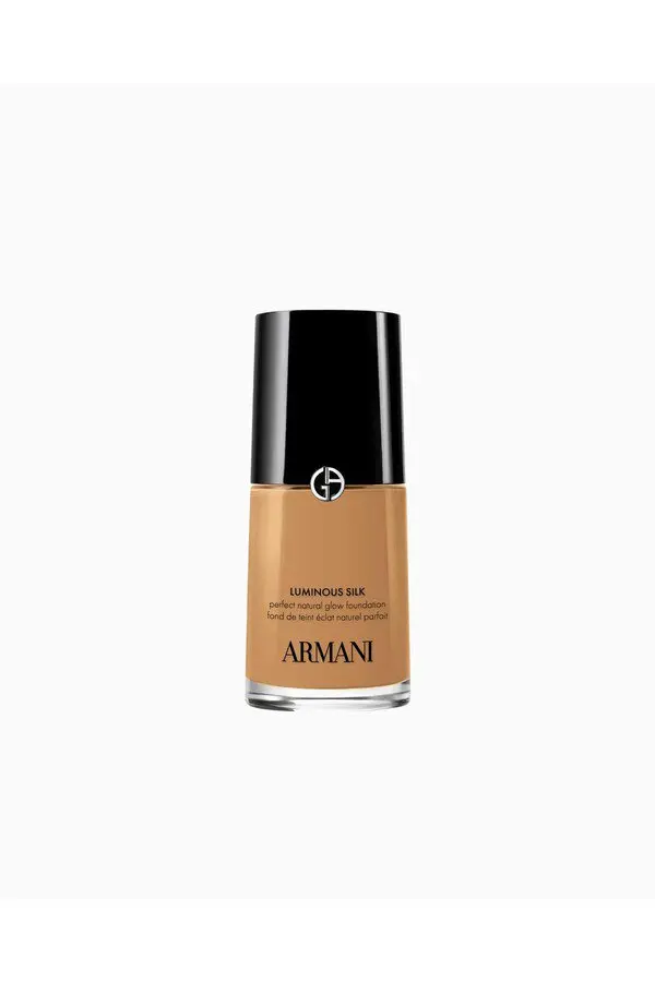 Giorgio Armani 8.1 Medium Tan Warm Golden, Luminous Silk Natural Glow Blurring Foundation With 24- Hour Wear - Multicolor