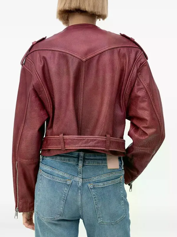 BOSS Belted Zip-up Jacket