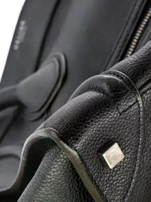 Celine Luggage Bag Grainy Leather Mini Tote - Black