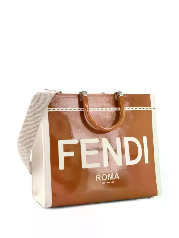 Fendi Sunshine Shopper Large Tote Bag
