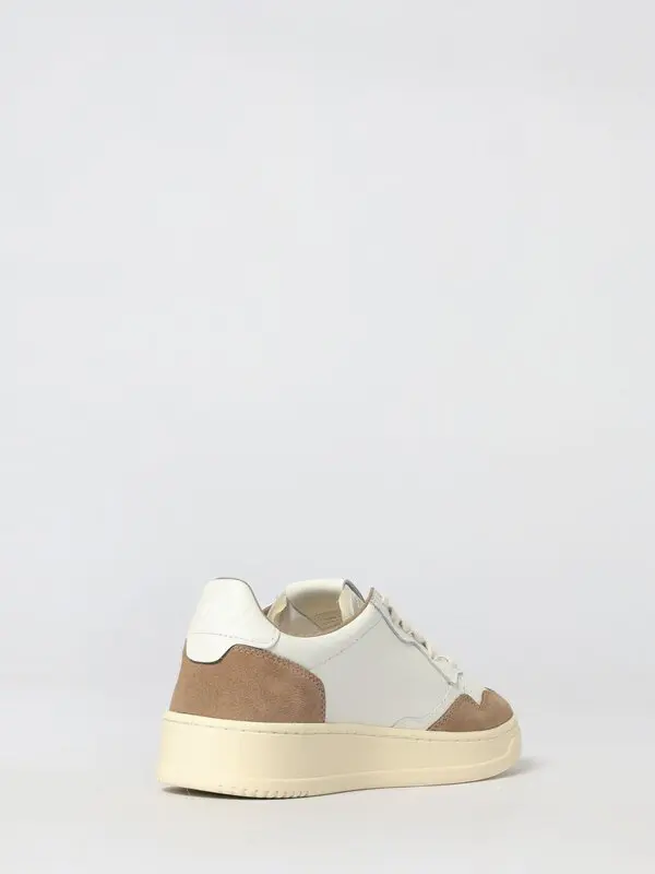 AUTRY Lace-up Leather Sneakers - Beige