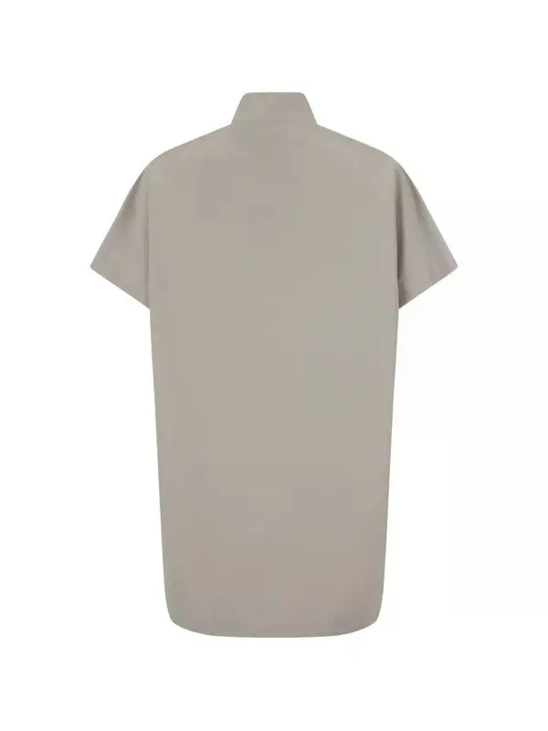 MOORER Short Sleeves Overcoat