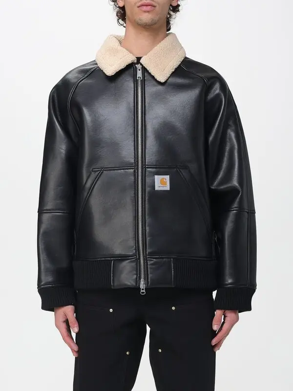 Carhartt Work In Progress Leather Jacket