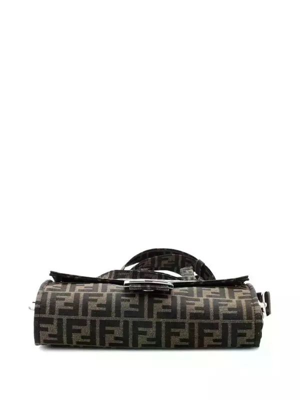 Fendi X Frgmt Foldable Baguette Bag - Brown