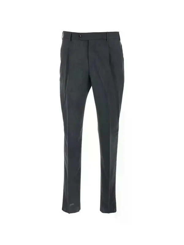 PT TORINO Pleated Trousers - Grey