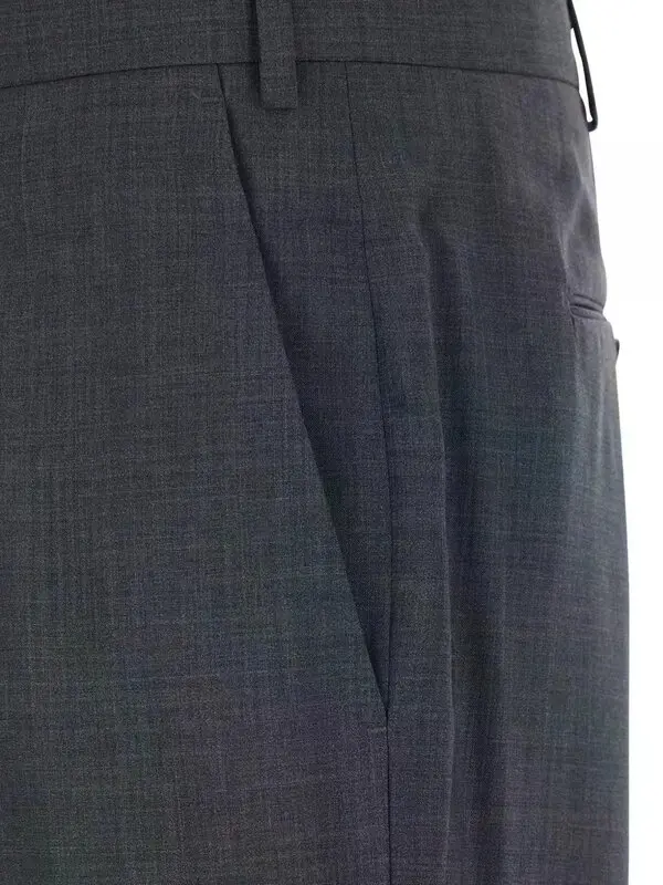 PT TORINO Pleated Trousers - Grey