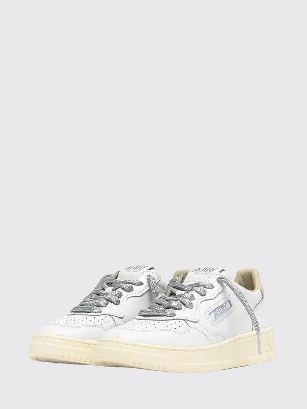 AUTRY Lace Up Sneakers - Silver