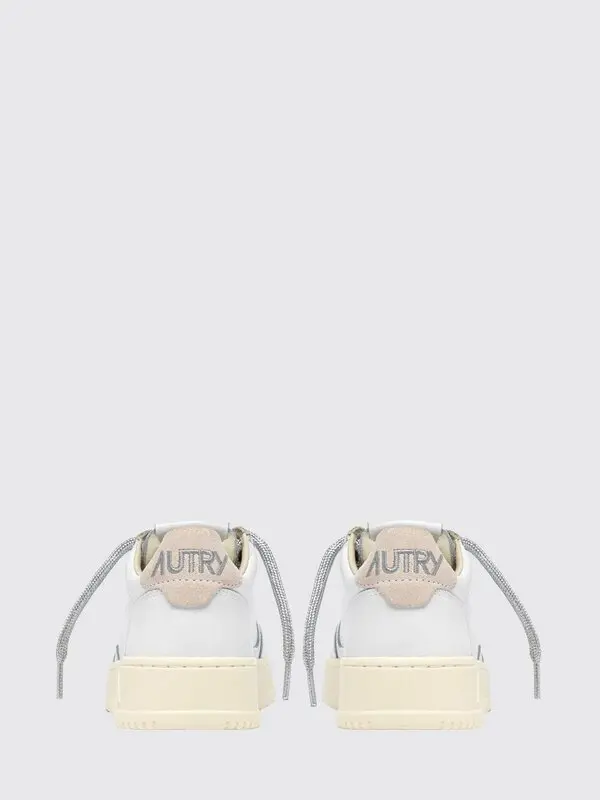 AUTRY Lace Up Sneakers - Silver