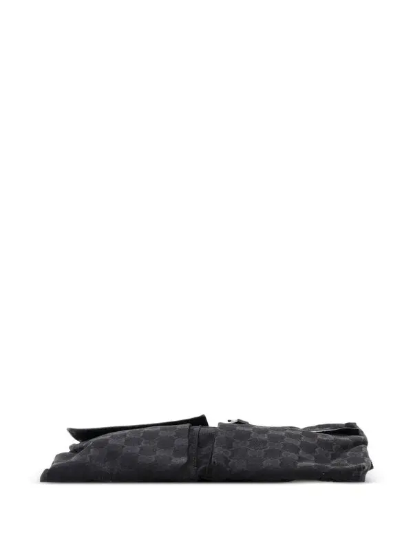 Gucci Vintage Double Gg Canvas Belt Bag