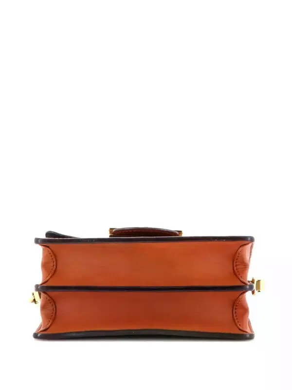 LOUIS VUITTON Dauphine Reverse Monogram Mini Crossbody Bag - Brown