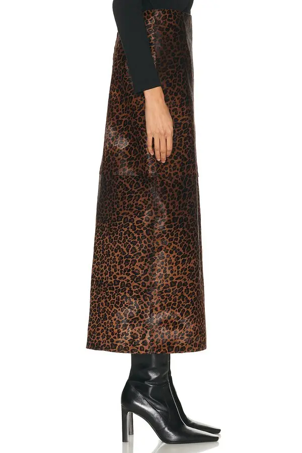 Nour Hammour For Elisse Ponyhair Skirt