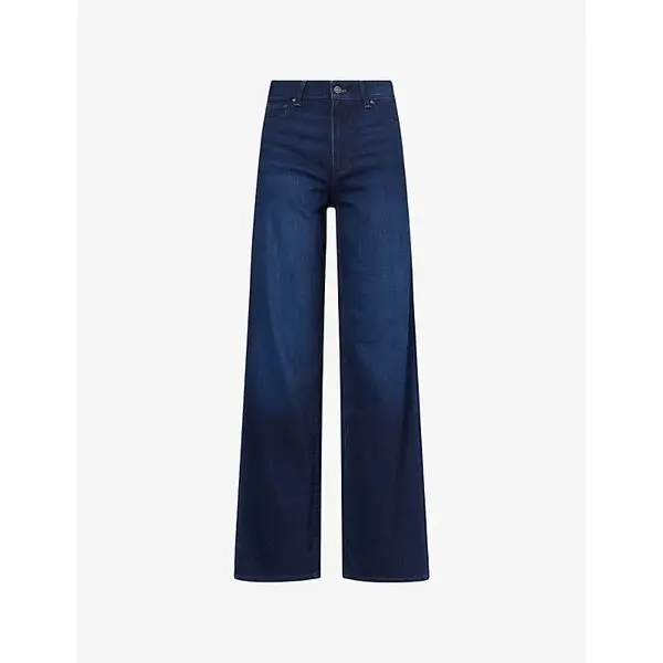 Paige Anessa 33' Wide-leg Stretch-denim Jeans - Elevated