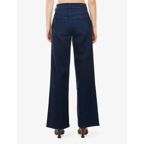 Paige Anessa 33' Wide-leg Stretch-denim Jeans - Elevated