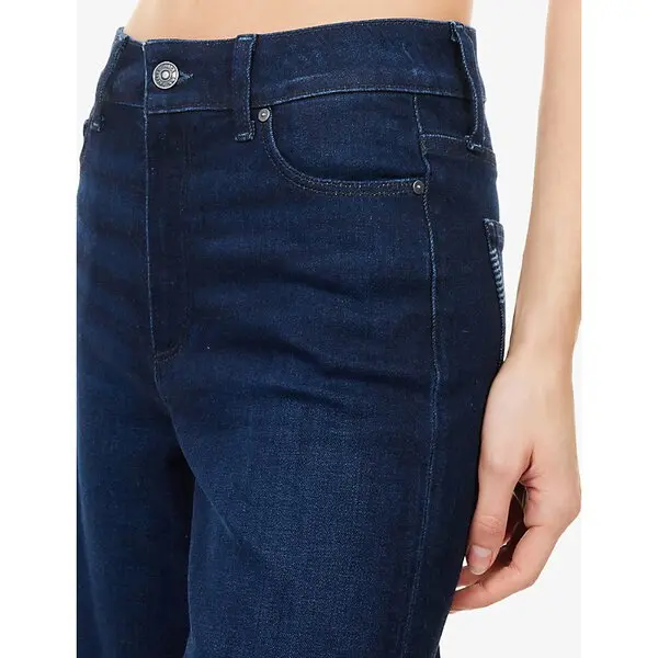 Paige Anessa 33' Wide-leg Stretch-denim Jeans - Elevated