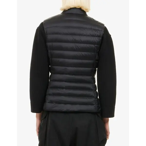 Moncler Igens Cinched-waist Shell-down Vest