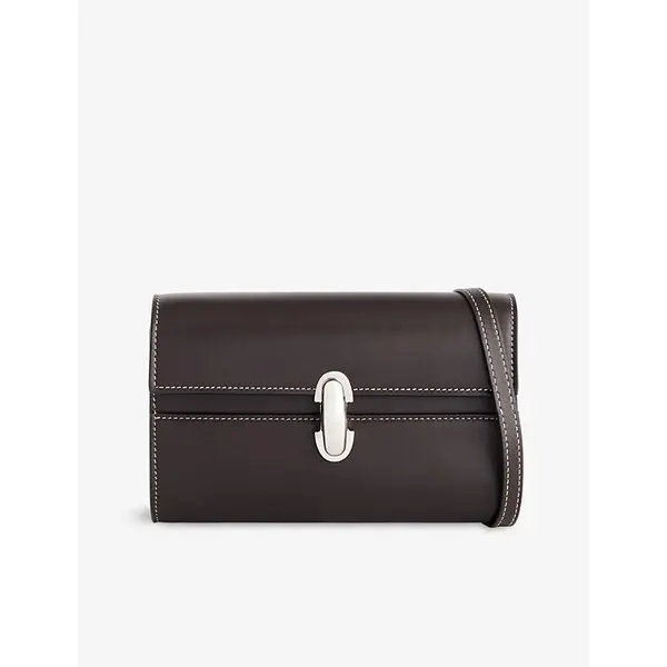 Savette Symmetry Mini Leather Shoulder Bag