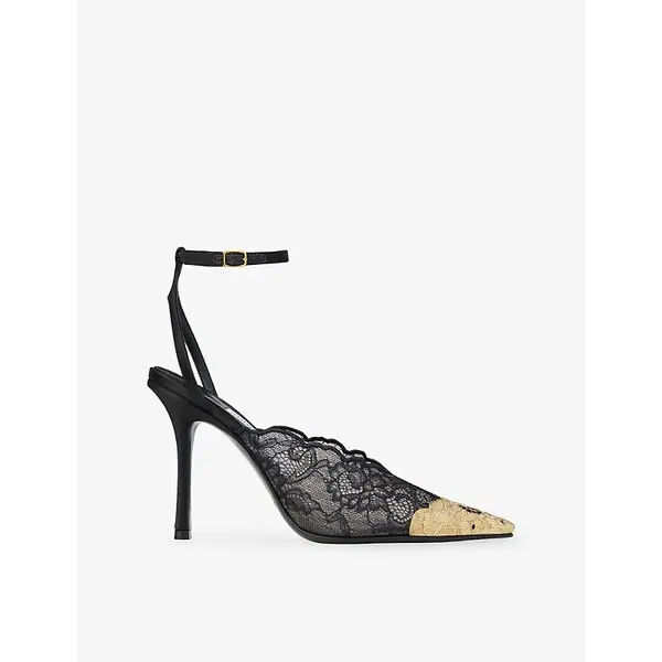 JIMMY CHOO Faiz 100 Lace Pumps