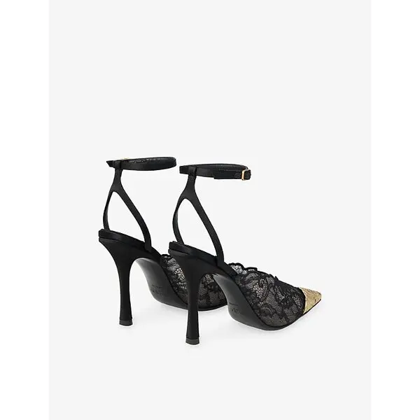 JIMMY CHOO Faiz 100 Lace Pumps