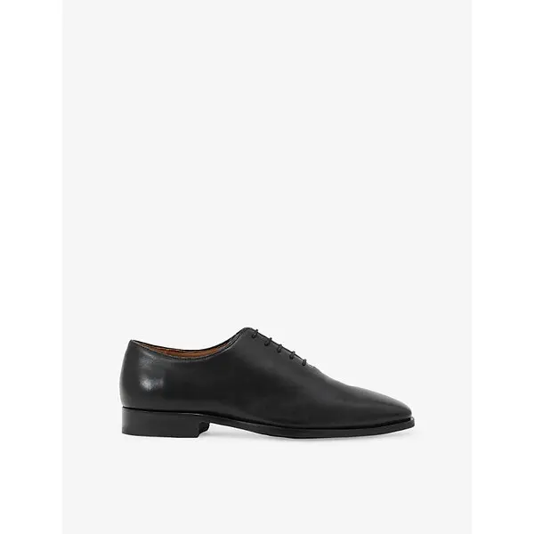 REISS Lace-up Leather Formal Shoes - Black