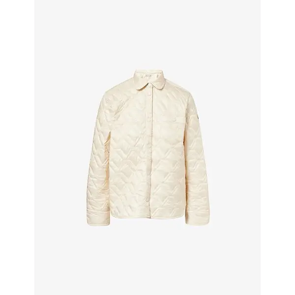 Moncler Brand-patch Quilted Shirt