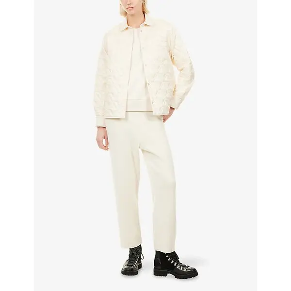 Moncler Brand-patch Quilted Shirt