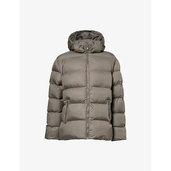 ARNE Hooded Shell-padded Puffer Jacket - Olive