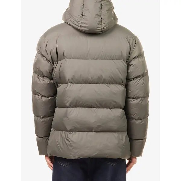 ARNE Hooded Shell-padded Puffer Jacket - Olive