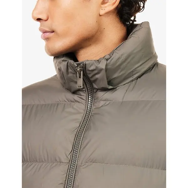 ARNE Hooded Shell-padded Puffer Jacket - Olive