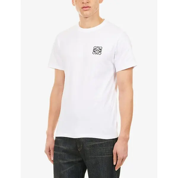 Loewe Anagram Crewneck Cotton-jersey T-shirt