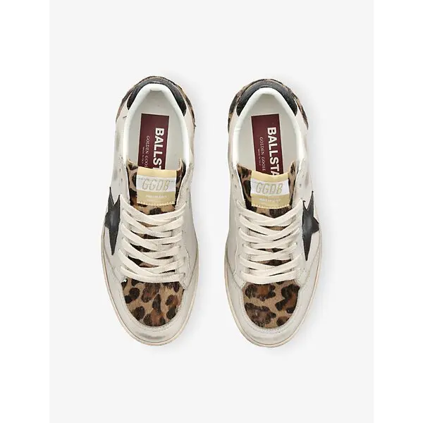 GOLDEN GOOSE Ballstar Leather Trainers