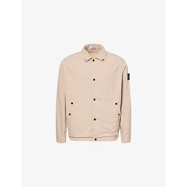 Stone Island Compact Long-sleeve Nylon Jacket