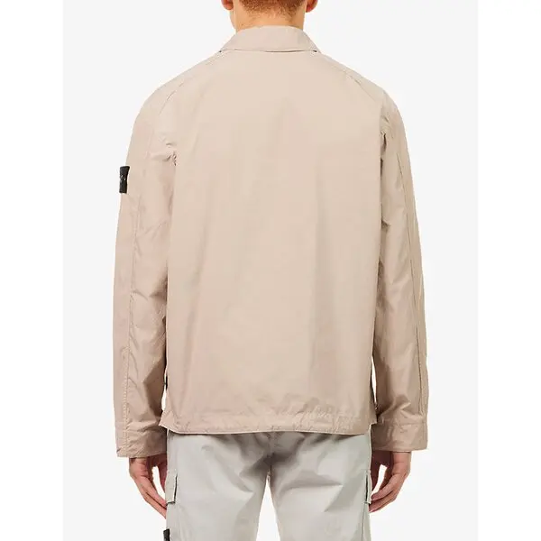 Stone Island Compact Long-sleeve Nylon Jacket