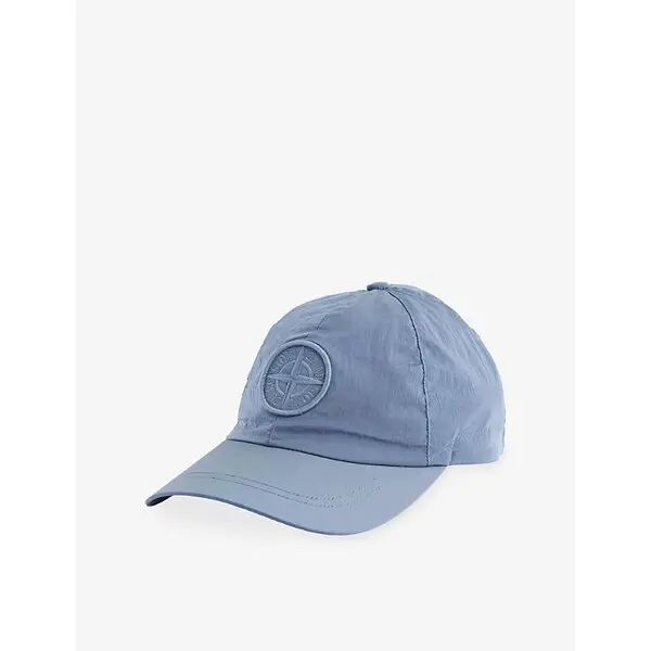 Stone Island Logo-patch Baseball Cap - Dark Blue