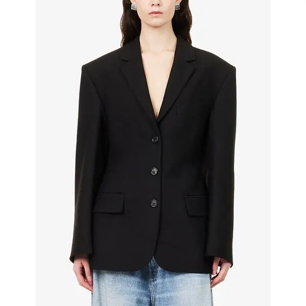 Acne Studios Single-breasted Wool Jacket