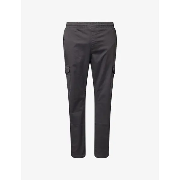ARNE Tapered-leg Patch-pocket Cotton Cargo Trousers