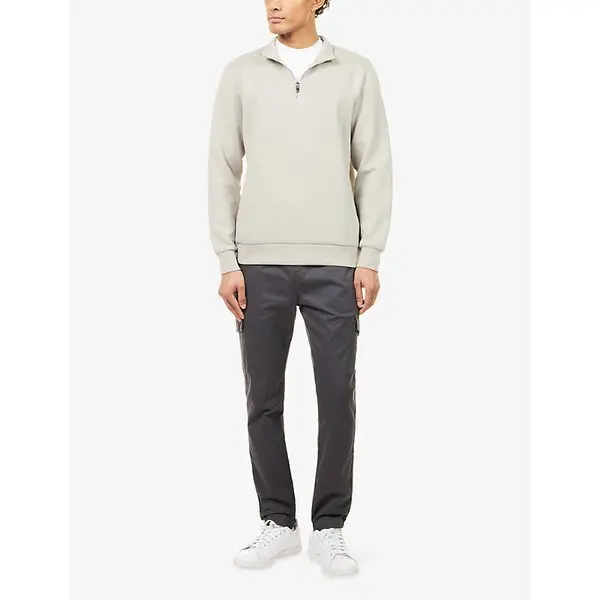 ARNE Tapered-leg Patch-pocket Cotton Cargo Trousers