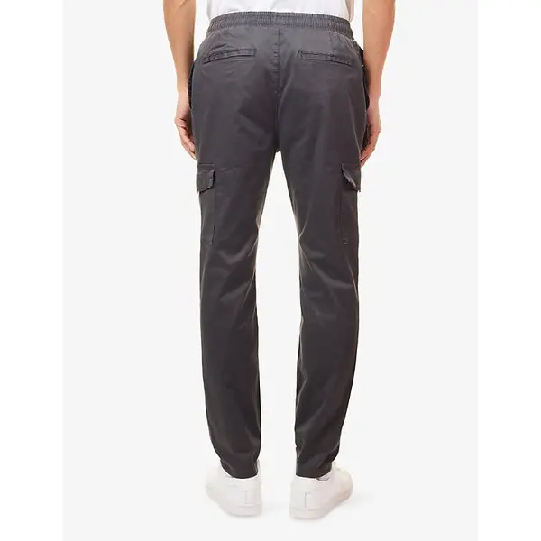 ARNE Tapered-leg Patch-pocket Cotton Cargo Trousers