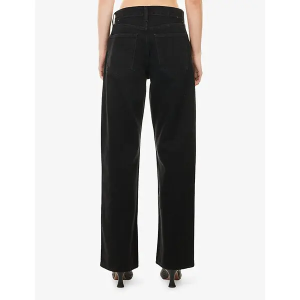 AGOLDE Arc Criss Cross Wide-leg Denim Jeans