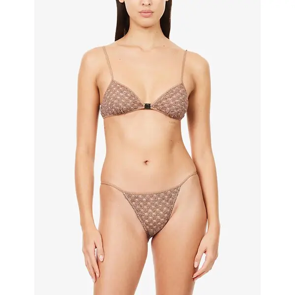 Missoni Metallic-knit Bikini Set