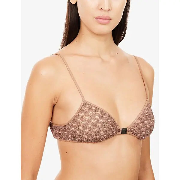 Missoni Metallic-knit Bikini Set