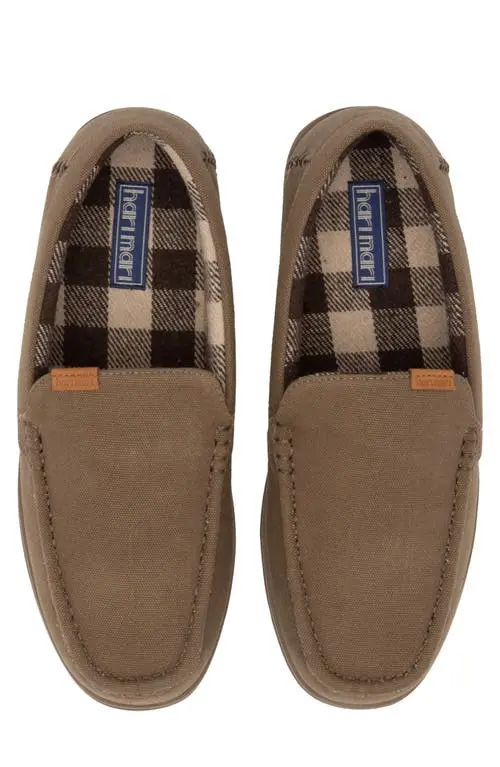 HARI MARI Hacienda Canvas Slipper - Storm