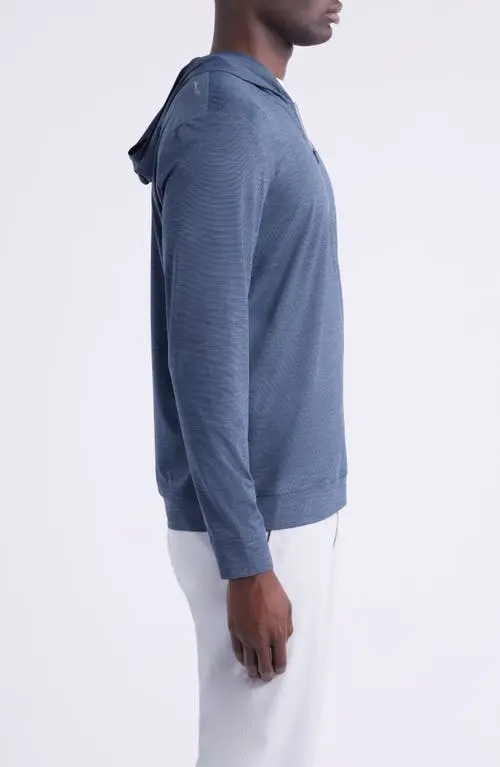 Johnnie-o Bixler Hooded Quarter Zip Pullover