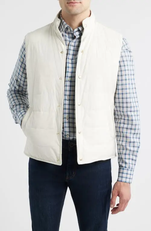 Johnnie-o Sandhills Quilted Snap-up Vest