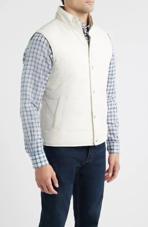 Johnnie-o Sandhills Quilted Snap-up Vest
