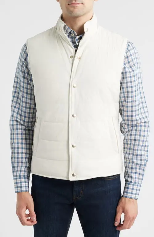 Johnnie-o Sandhills Quilted Snap-up Vest