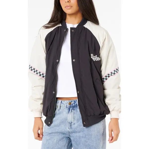 Rip Curl Sunset Luau Nylon Bomber Jacket