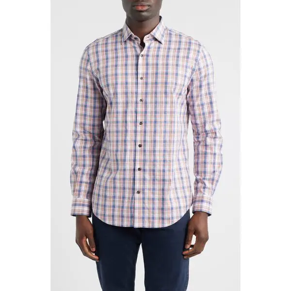 Johnnie-o Jordi Plaid Button-up Shirt