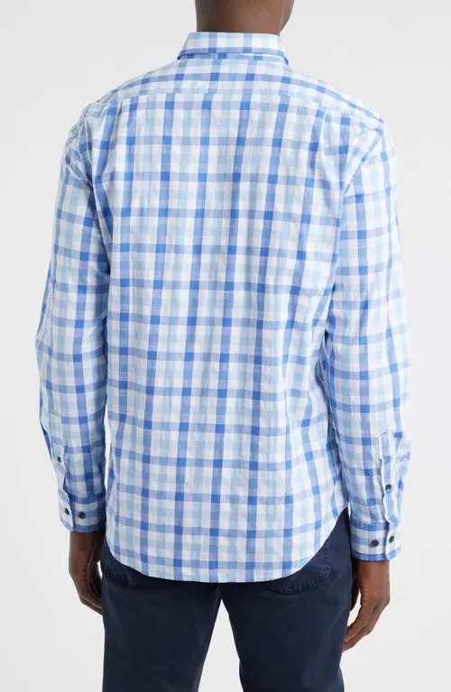 Johnnie-o Candler Plaid Button-down Shirt - Maliblu
