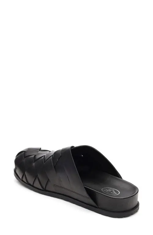 Ash Tor Woven Clog - Black