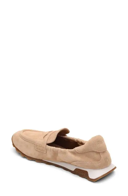 Ash Leather Loafer Sneakers - Desert